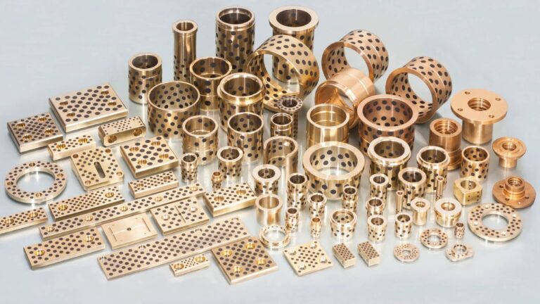 Oilless Bushes | Oil Free Bushings Graphite Impregnated Bronze